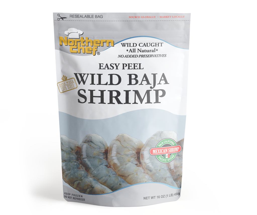 Wild Baja Shrimp - Easy Peel – Northern Chef
